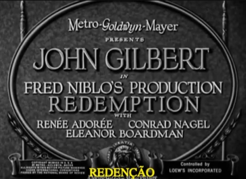 Redemption (1930) Review, with John Gilbert – Pre-Code.Com