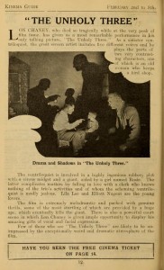 The Unholy Three (1930) Review, with Lon Chaney and Lila Lee – Pre-Code.Com