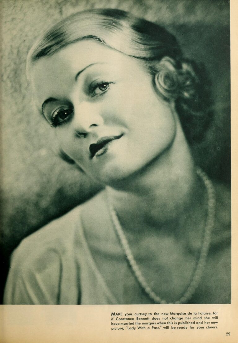 Lady With a Past (1932) Review, with Constance Bennett and Ben Lyon ...