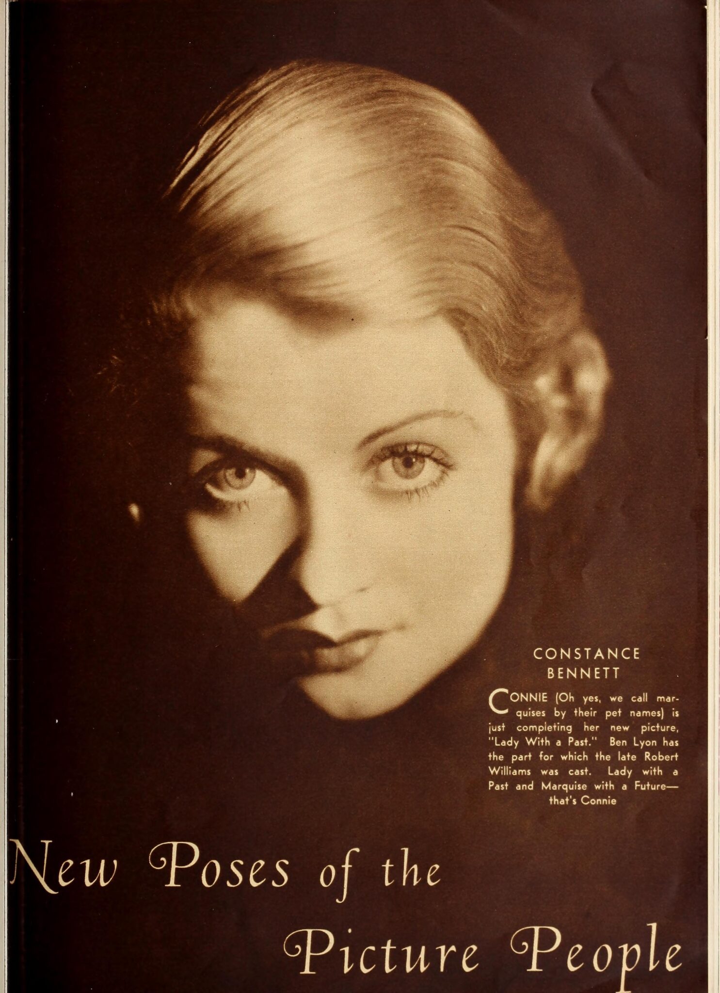 Lady With a Past (1932) Review, with Constance Bennett and Ben Lyon ...